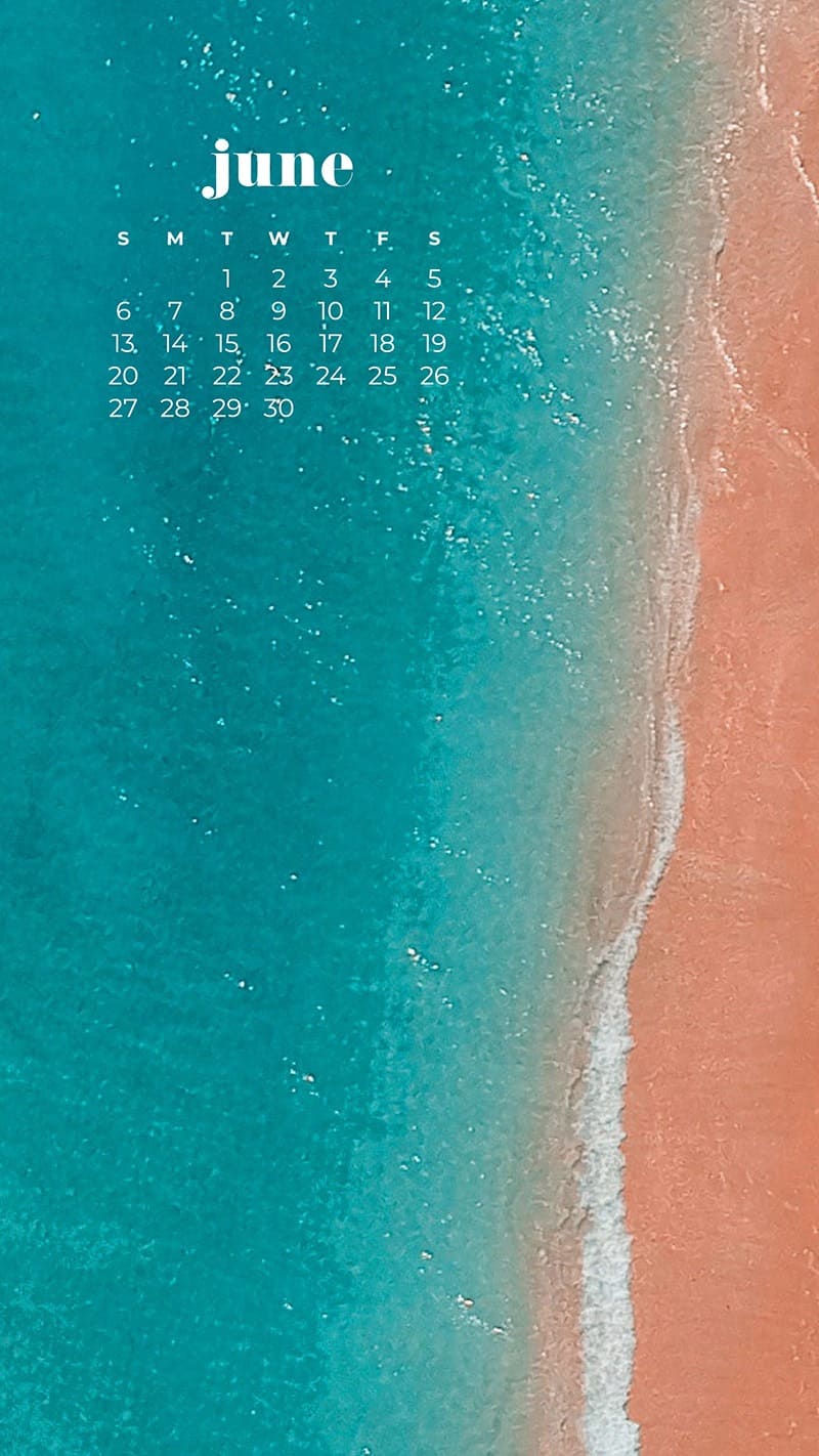June 2021 wallpaper calendars – 30 FREE, cute, and colorful options!