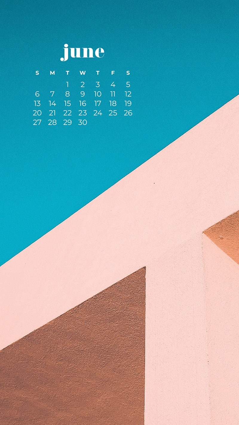 June 2021 wallpaper calendars – 30 FREE, cute, and colorful options!