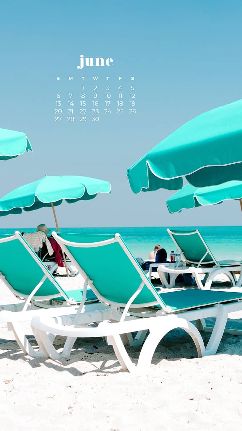 June 2021 wallpaper calendars – 30 FREE, cute, and colorful options!