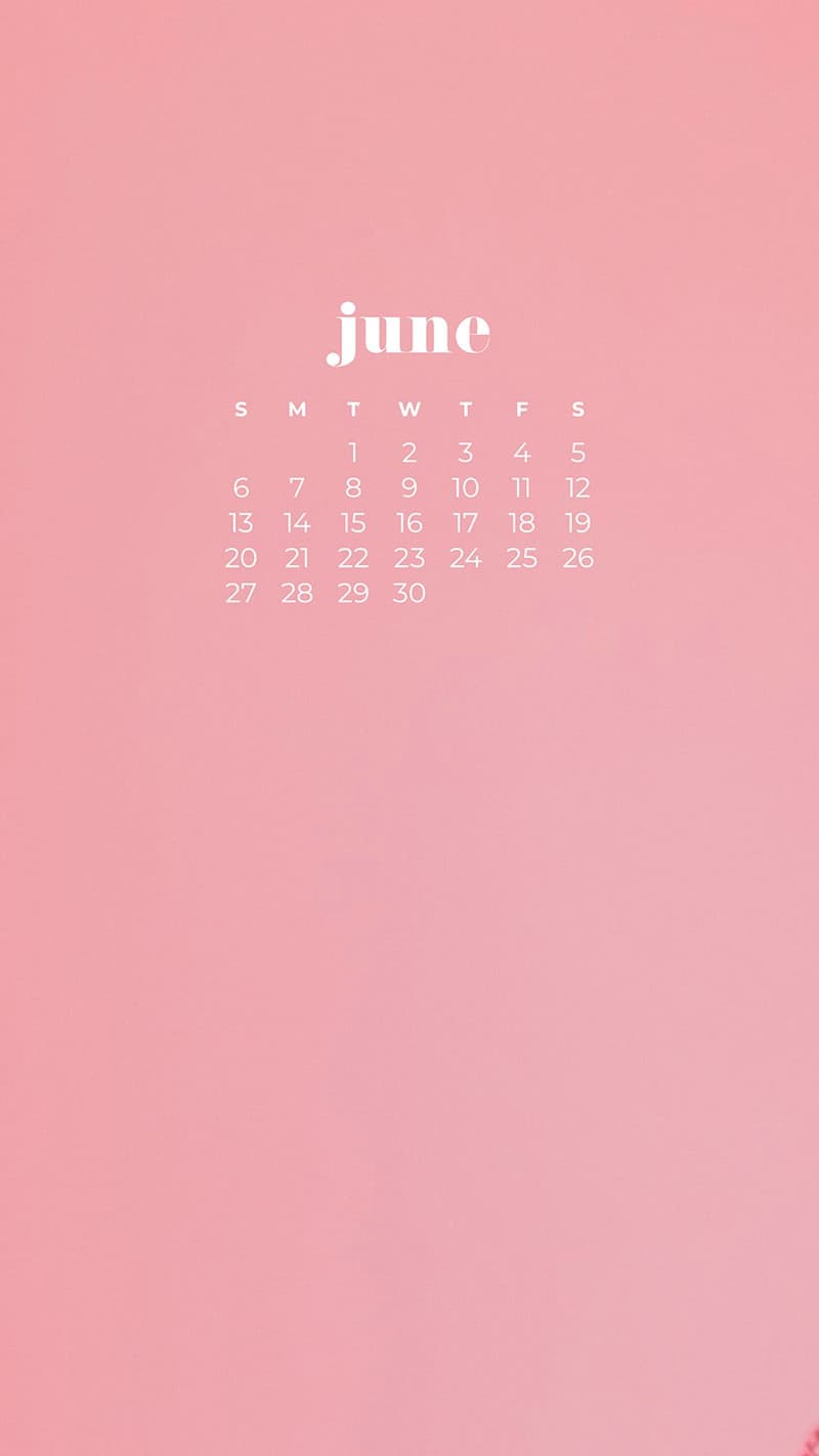 June 2021 wallpaper calendars – 30 FREE, cute, and colorful options!