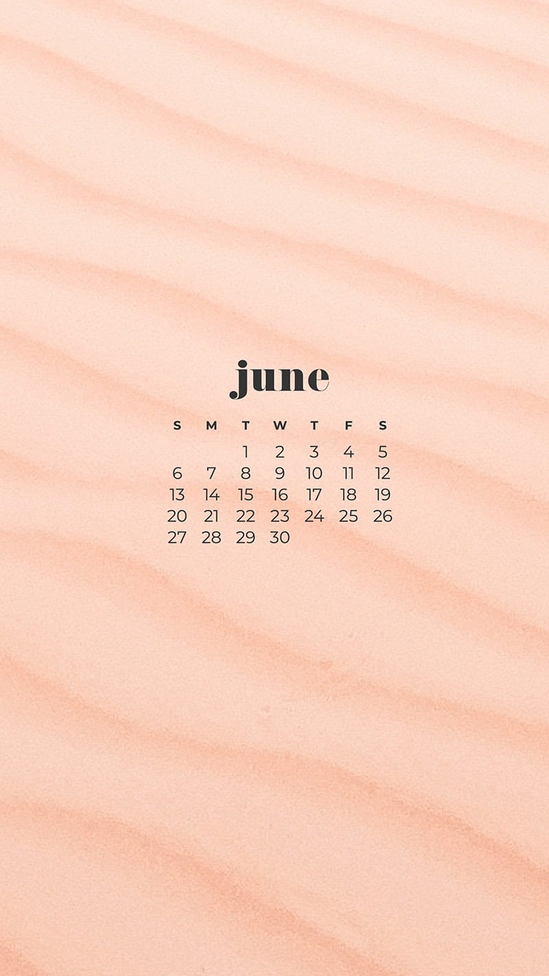 June 2021 wallpaper calendars – 30 FREE, cute, and colorful options!