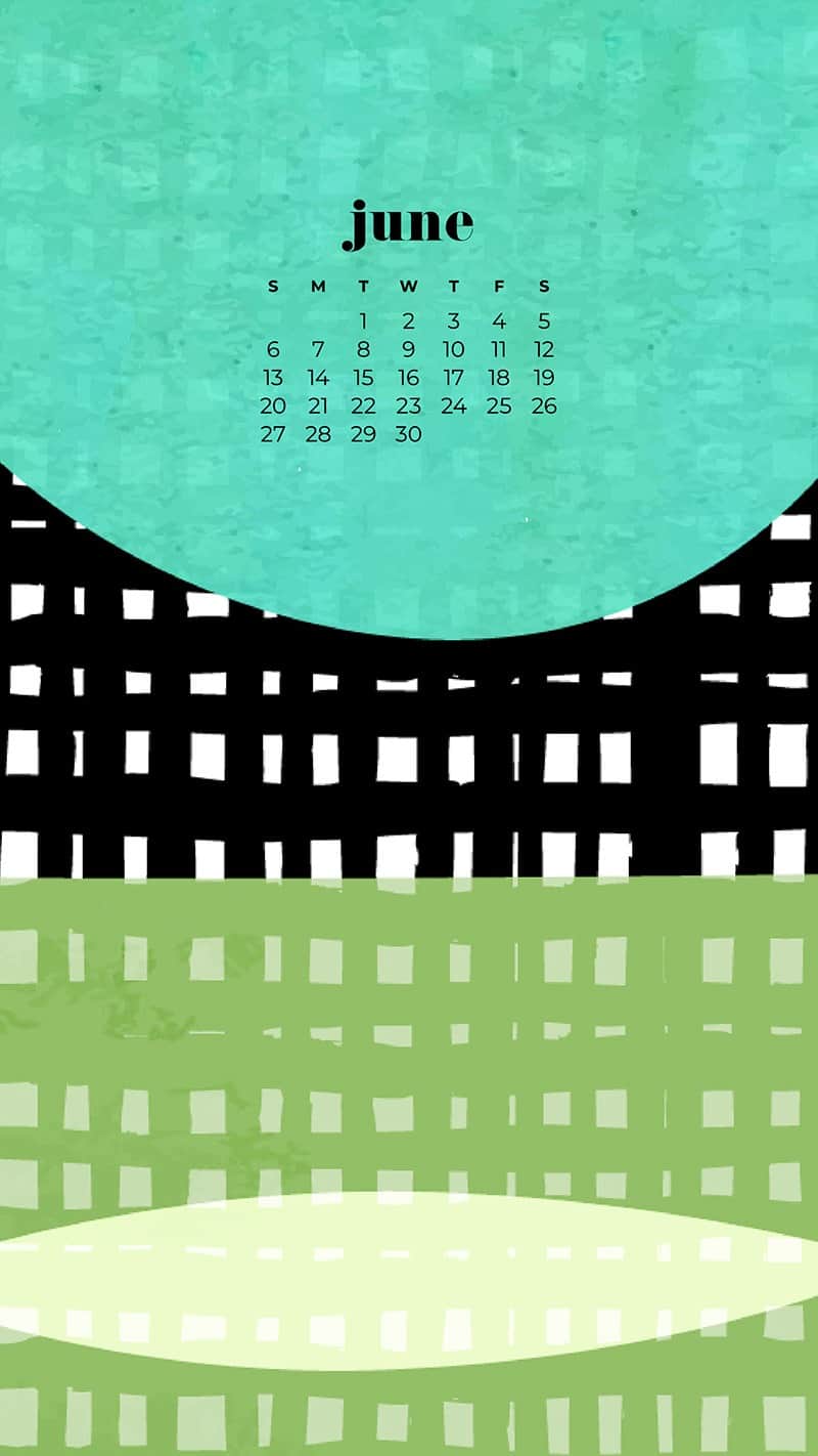 June 2021 wallpaper calendars – 30 FREE, cute, and colorful options!