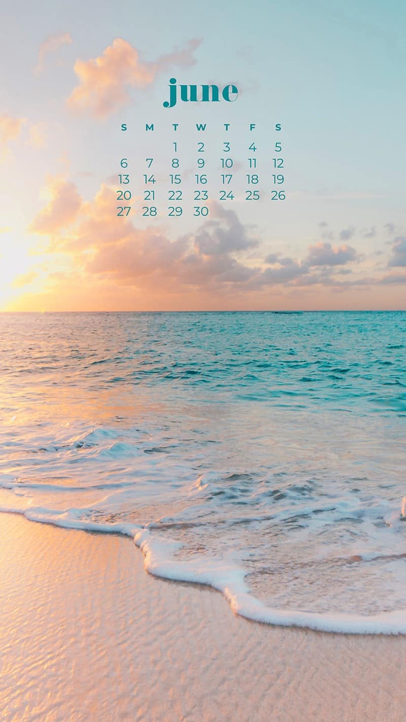 June 2021 wallpaper calendars – 30 FREE, cute, and colorful options!