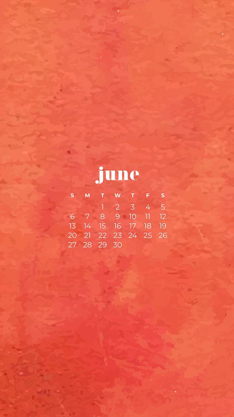 June 2021 wallpaper calendars – 30 FREE, cute, and colorful options!