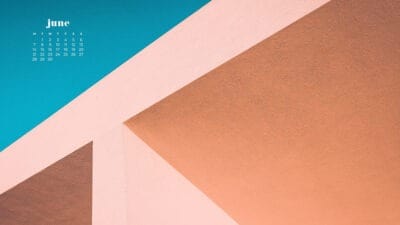 June 2021 wallpaper calendars – 30 FREE, cute, and colorful options!