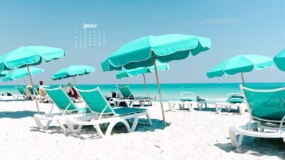 June 2021 wallpaper calendars – 30 FREE, cute, and colorful options!