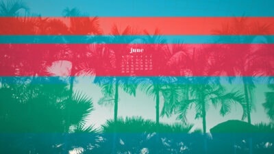 June 2021 wallpaper calendars – 30 FREE, cute, and colorful options!