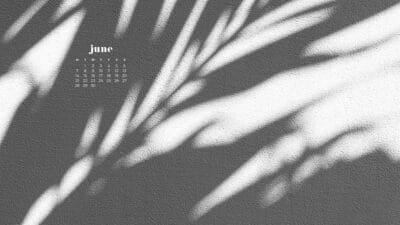 June 2021 wallpaper calendars – 30 FREE, cute, and colorful options!