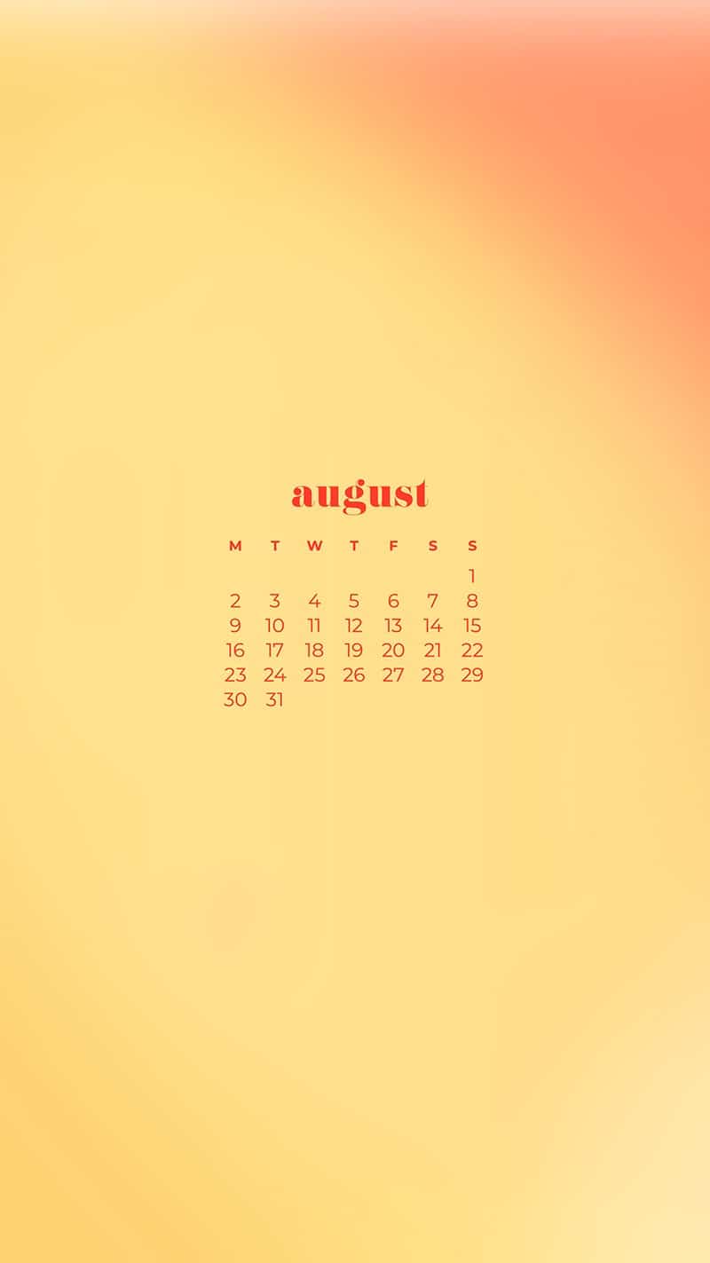 August 2021 wallpapers – 33 FREE calendars for desktop and phones!