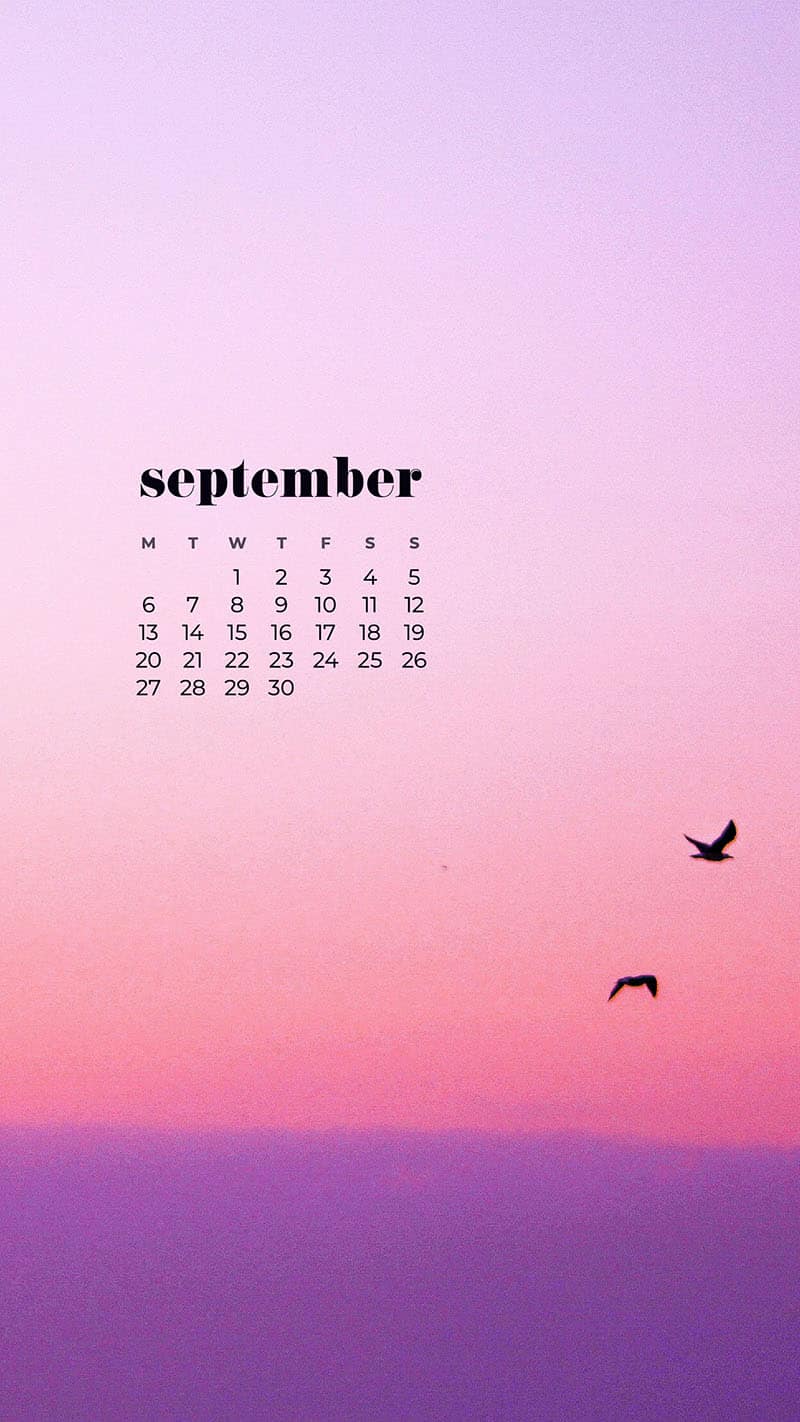 September 2021 wallpapers – 35 FREE calendars for desktop and phones!