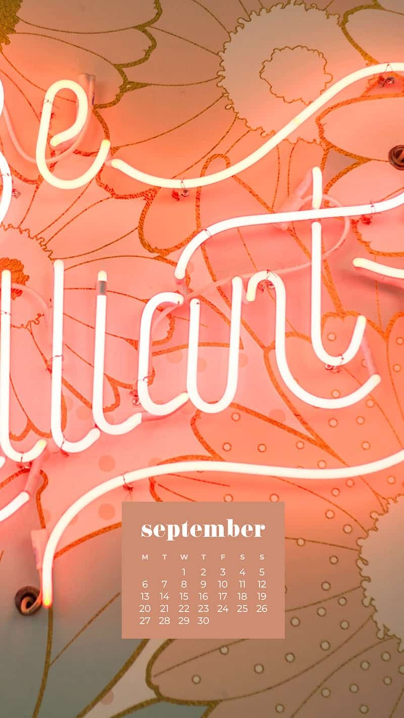 September 2021 wallpapers – 35 FREE calendars for desktop and phones!