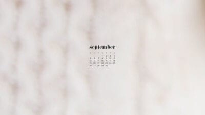 September 2021 wallpapers – 35 FREE calendars for desktop and phones!