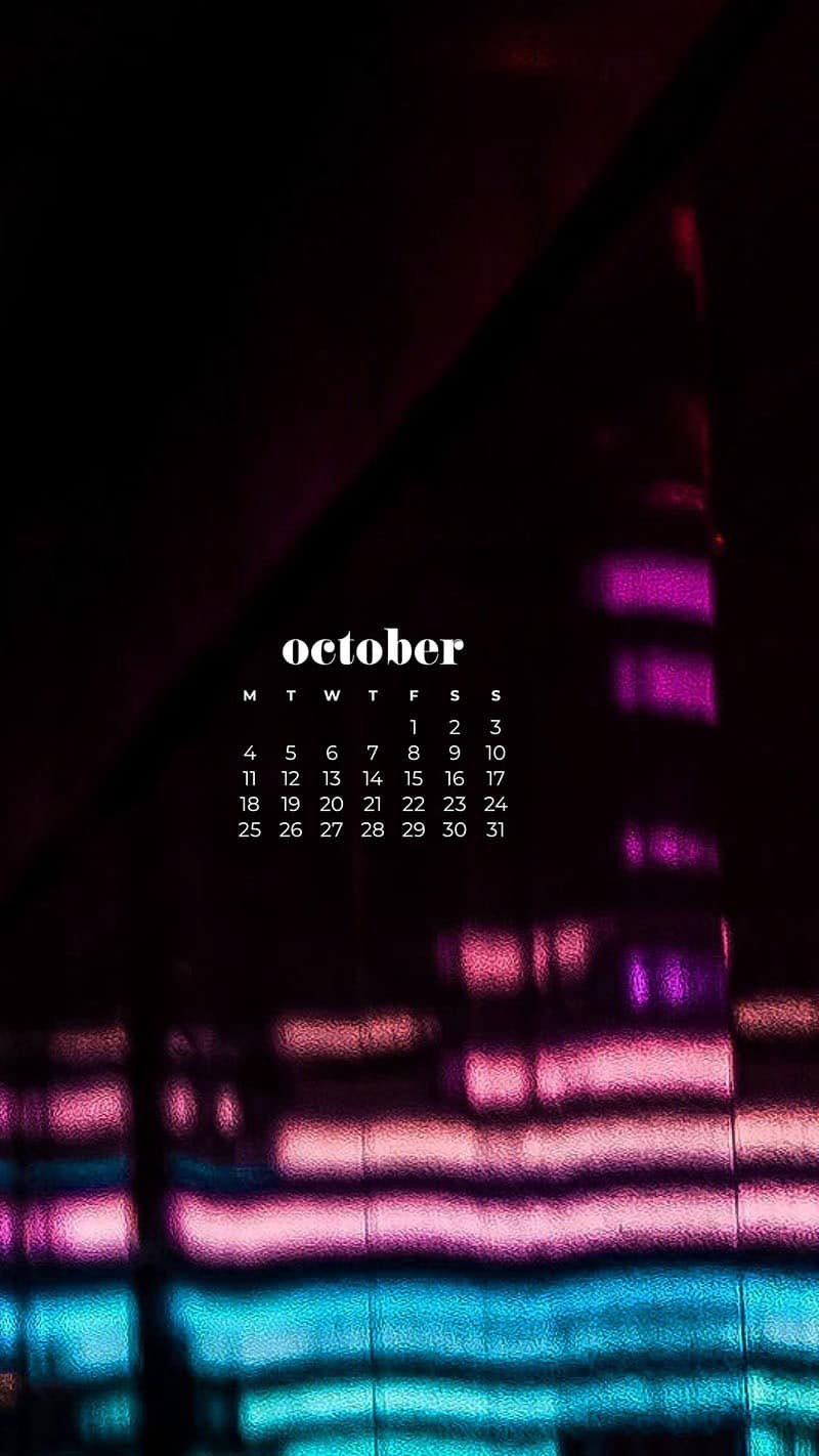 October 2021 wallpapers – 35 FREE calendars for desktop and phones!