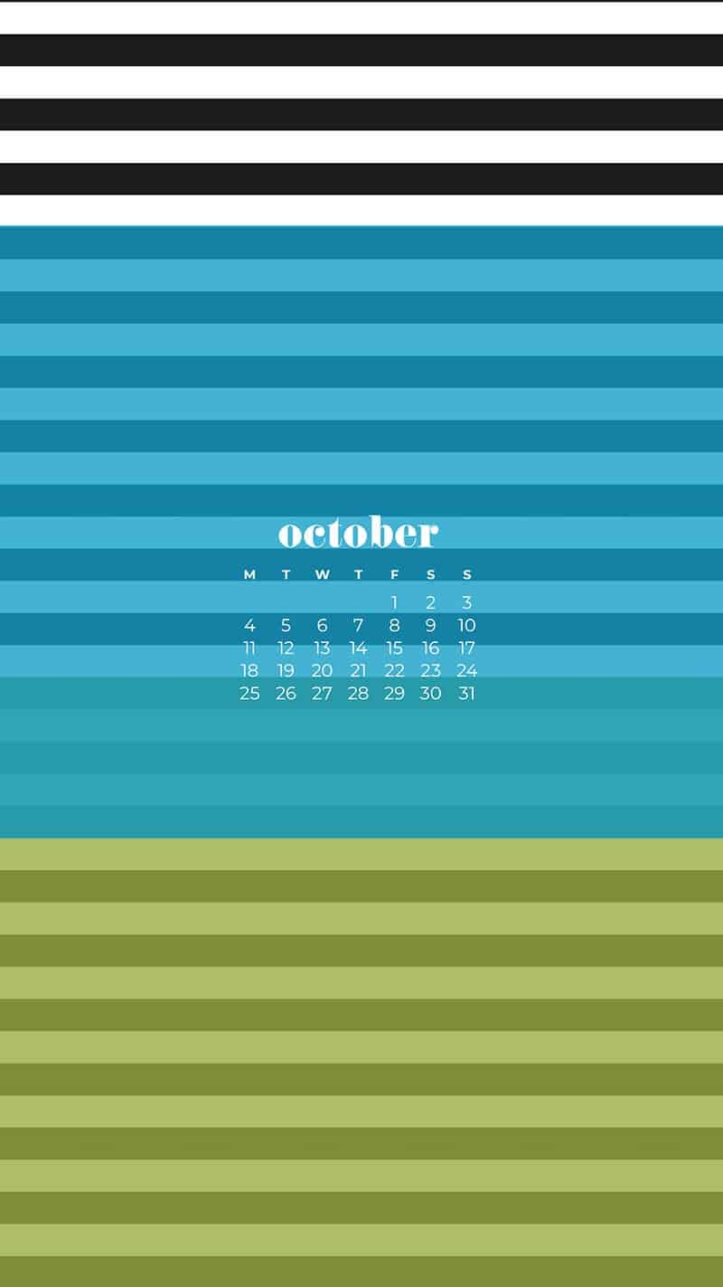 October 2021 wallpapers – 35 FREE calendars for desktop and phones!