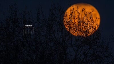 October 2021 wallpapers – 35 FREE calendars for desktop and phones!