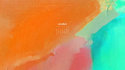 October 2021 wallpapers – 35 FREE calendars for desktop and phones!