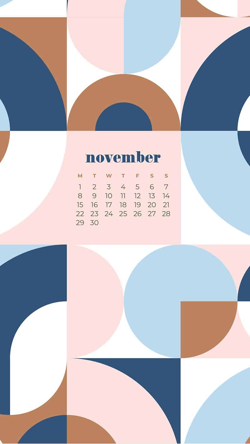 November 2021 wallpapers – 35 FREE calendars for desktop and phones!