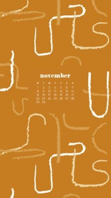 November 2021 wallpapers – 35 FREE calendars for desktop and phones!