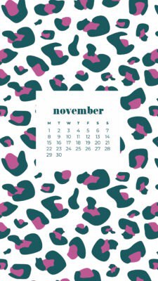 November 2021 wallpapers – 35 FREE calendars for desktop and phones!