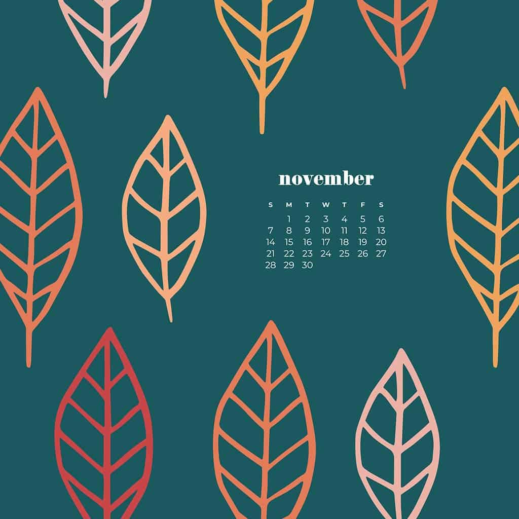 November 2021 wallpapers – 35 FREE calendars for desktop and phones!