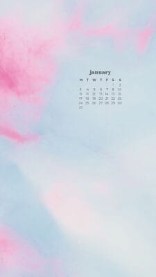 January 2022 wallpapers – 45 FREE calendars for your desktop & phone!