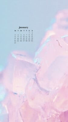 January 2022 wallpapers – 45 FREE calendars for your desktop & phone!