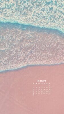 January 2022 wallpapers – 45 FREE calendars for your desktop & phone!