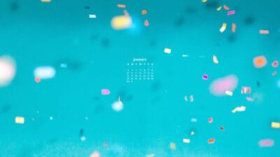 January 2022 wallpapers – 45 FREE calendars for your desktop & phone!