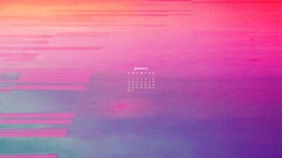 January 2022 wallpapers – 45 FREE calendars for your desktop & phone!