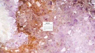 January 2022 wallpapers – 45 FREE calendars for your desktop & phone!