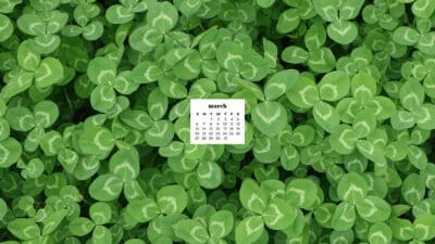 March 2022 wallpapers – 55 FREE calendars for your desktop & phone!