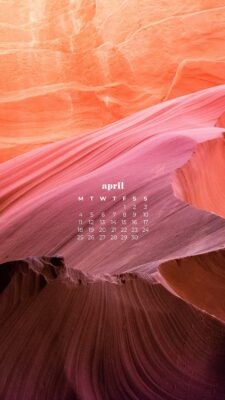 April 2022 wallpapers – 55 FREE calendars for your desktop & phone!