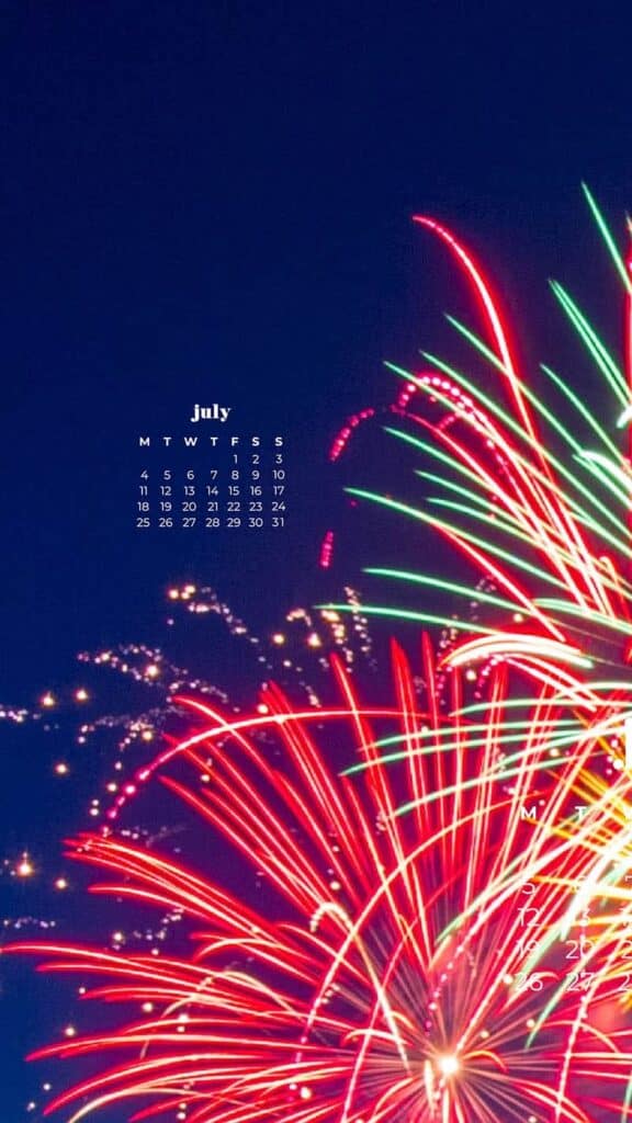 July 2022 wallpapers – 55 FREE & beautiful desktop & phone calendars!