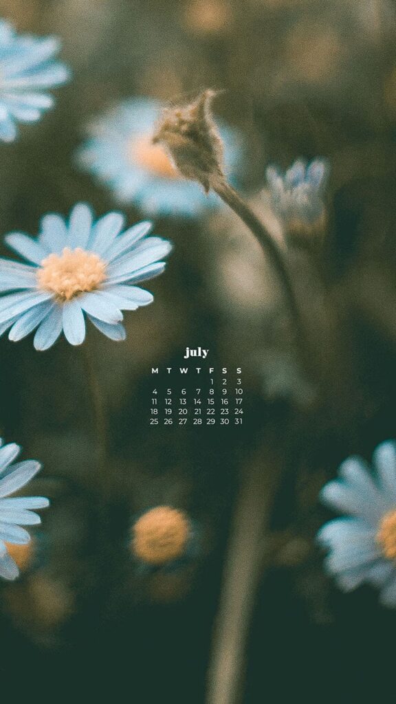 July 2022 wallpapers – 55 FREE & beautiful desktop & phone calendars!