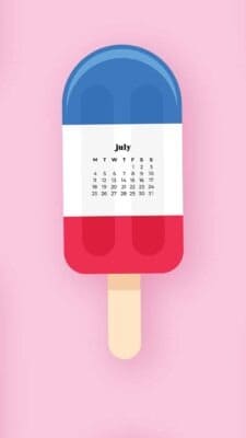 July 2022 wallpapers – 55 FREE & beautiful desktop & phone calendars!