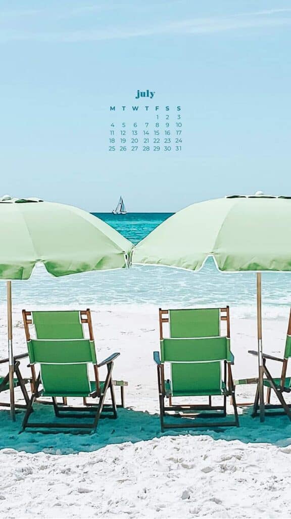 July 2022 wallpapers – 55 FREE & beautiful desktop & phone calendars!