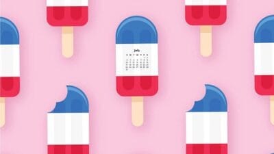 July 2022 wallpapers – 55 FREE & beautiful desktop & phone calendars!