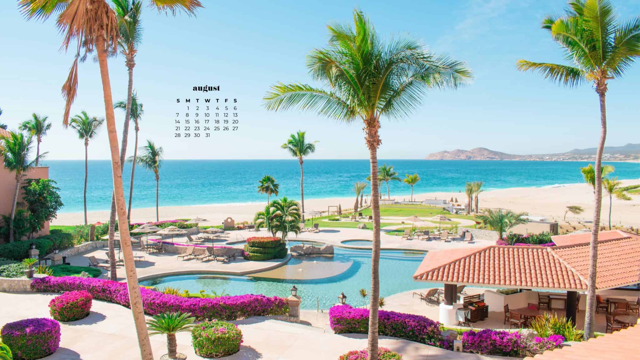 August 2022 wallpapers – 55 FREE desktop & phone calendars!
