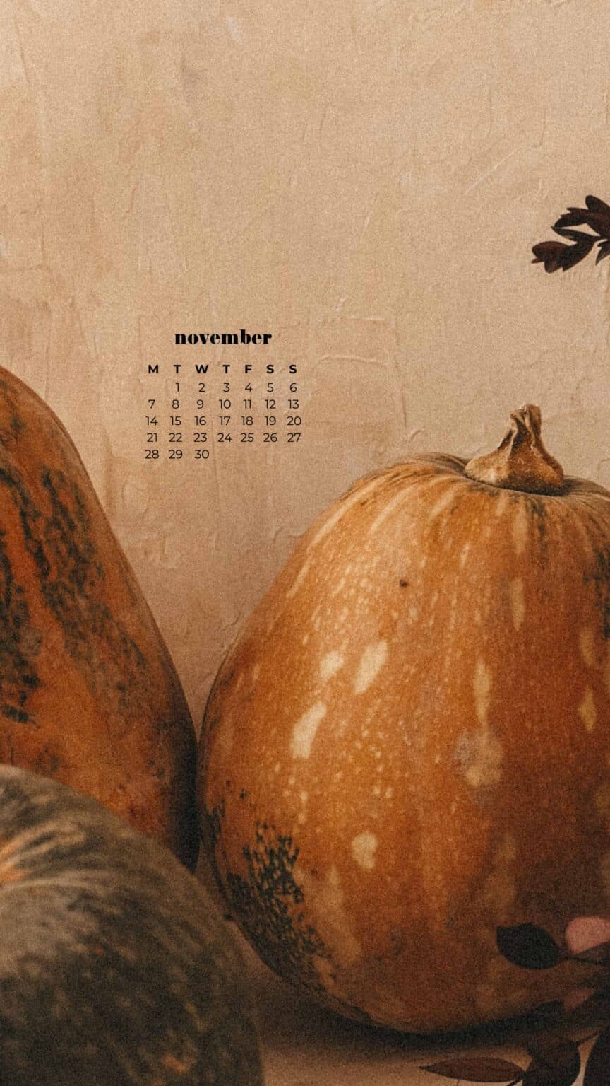 November 2022 wallpapers – 59 FREE desktop & phone calendars