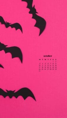 October 2022 wallpapers – 60 FREE desktop & phone calendars