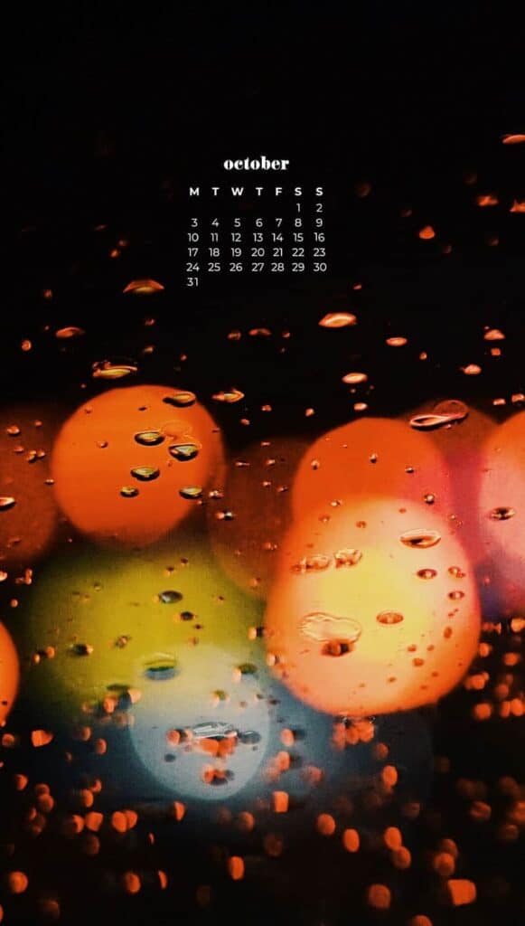 October 2022 wallpapers – 60 FREE desktop & phone calendars