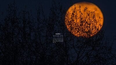 October 2022 wallpapers – 60 FREE desktop & phone calendars