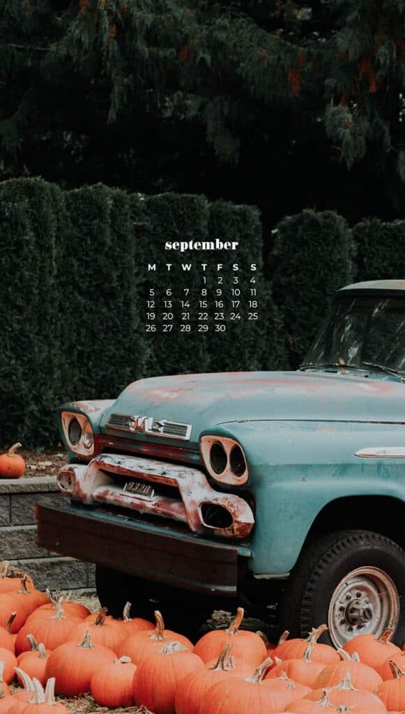 September 2022 wallpapers – 55 FREE desktop & phone calendars