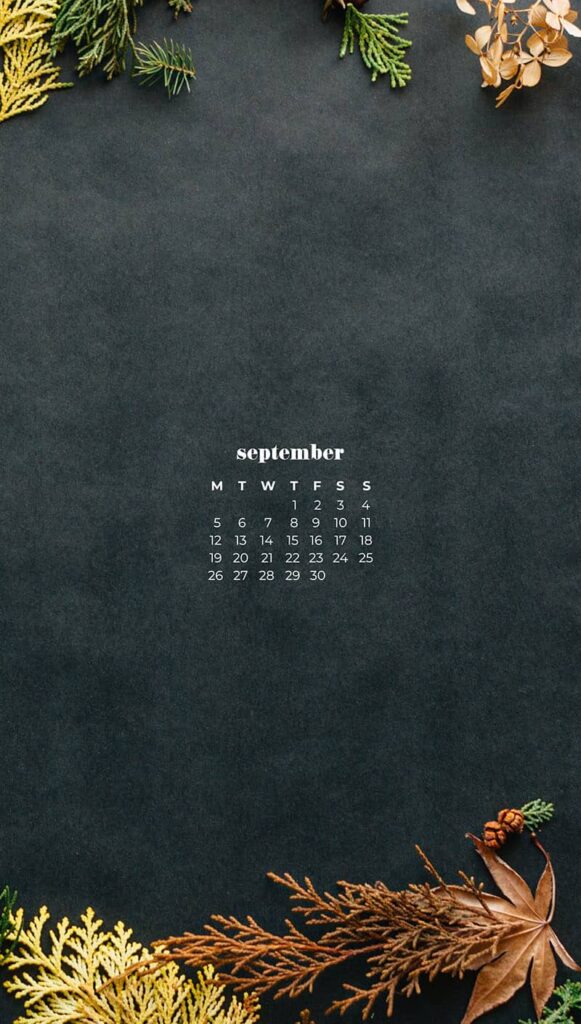 September 2022 wallpapers – 55 FREE desktop & phone calendars