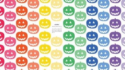 October 2022 wallpapers – 60 FREE desktop & phone calendars