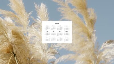 2023 desktop wallpapers– 100 FREE options Sun. & Mon. + no cal.