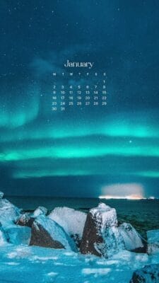 January 2023 wallpapers – 55 FREEBIES for desktop & phones!