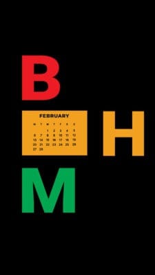 Black History Month 2023 - 10 FREE desktop & phone wallpapers!