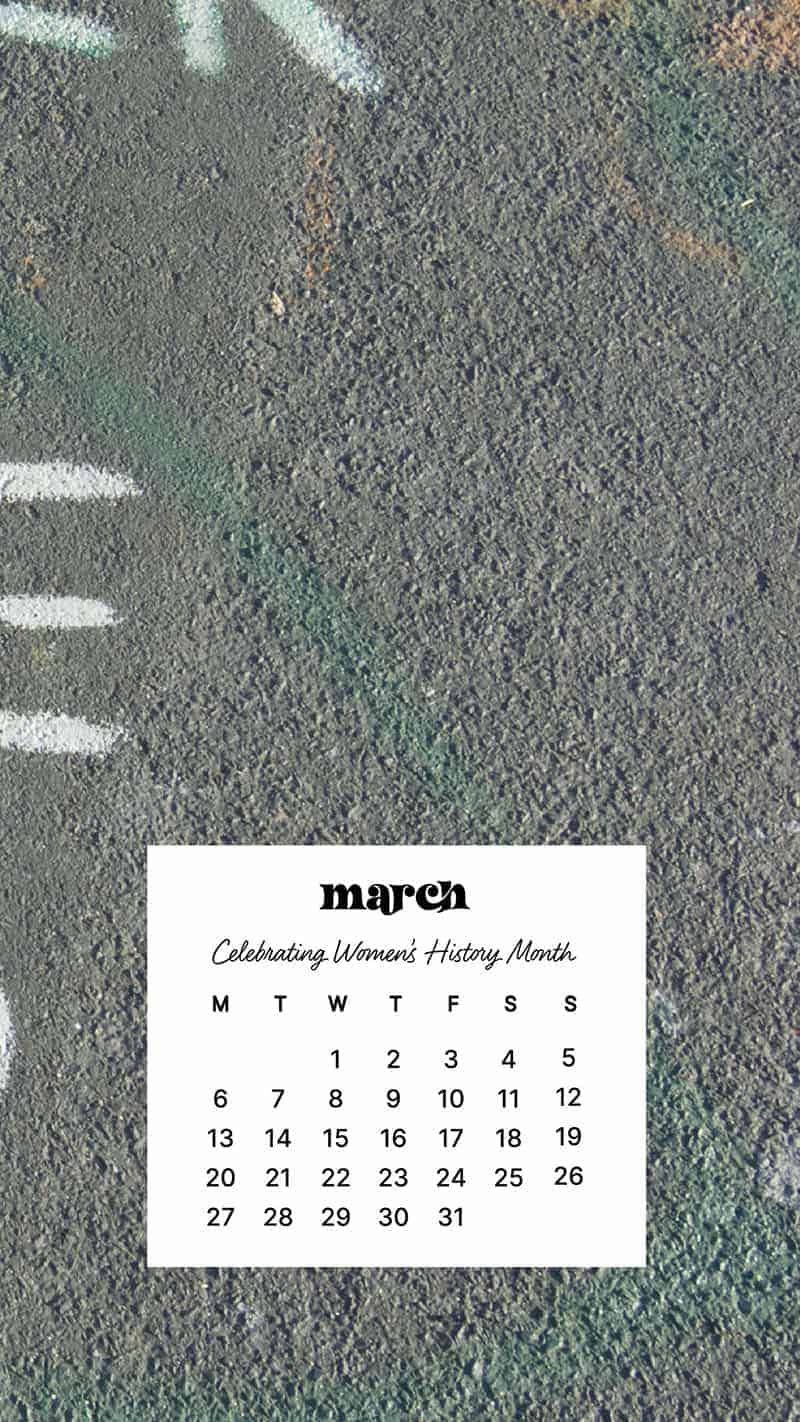 Women's History Month 2023 - 20 FREE wallpaper calendars!