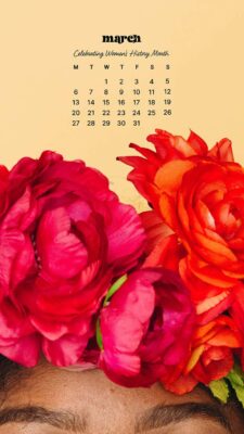Women's History Month 2023 - 20 FREE wallpaper calendars!